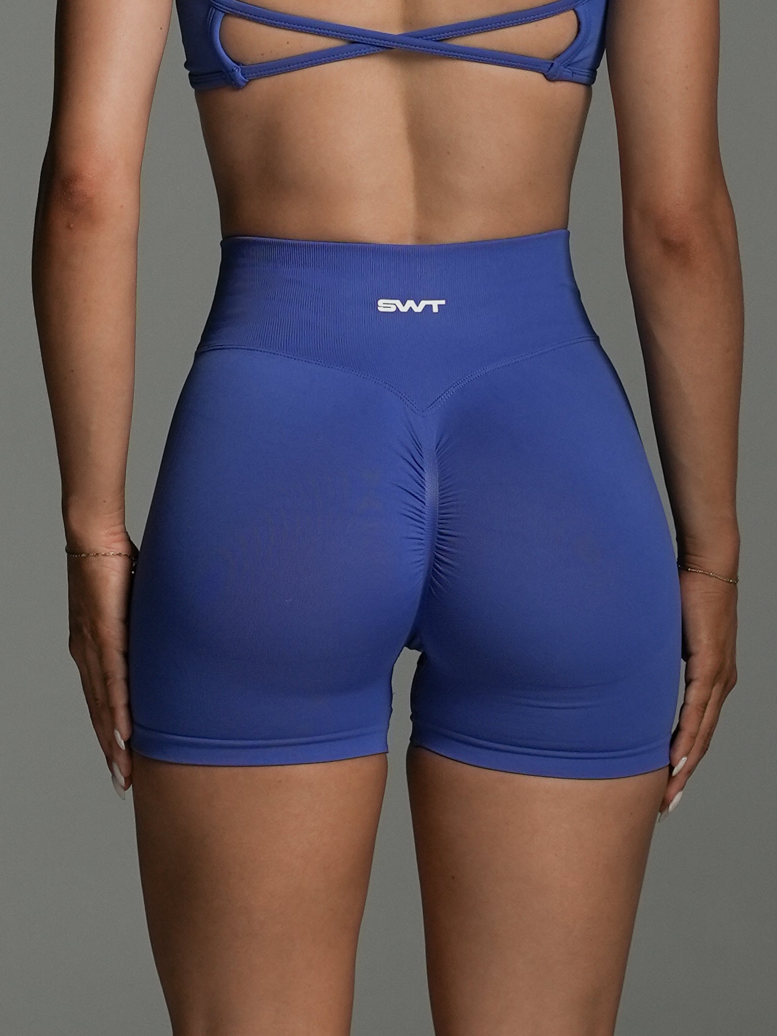 Lady Blue Shape Me Shorts | 4.5" | SWT Active
