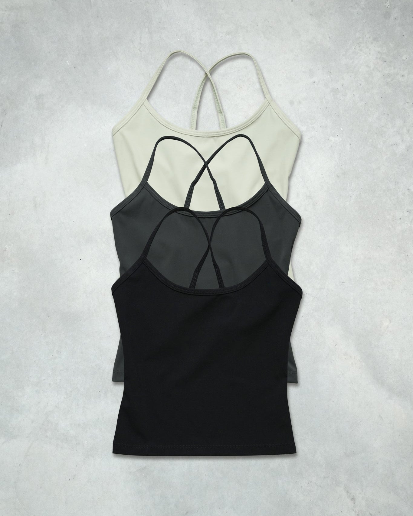 Evergreen Multi Crossback Cami 3-Pack | SWT Active