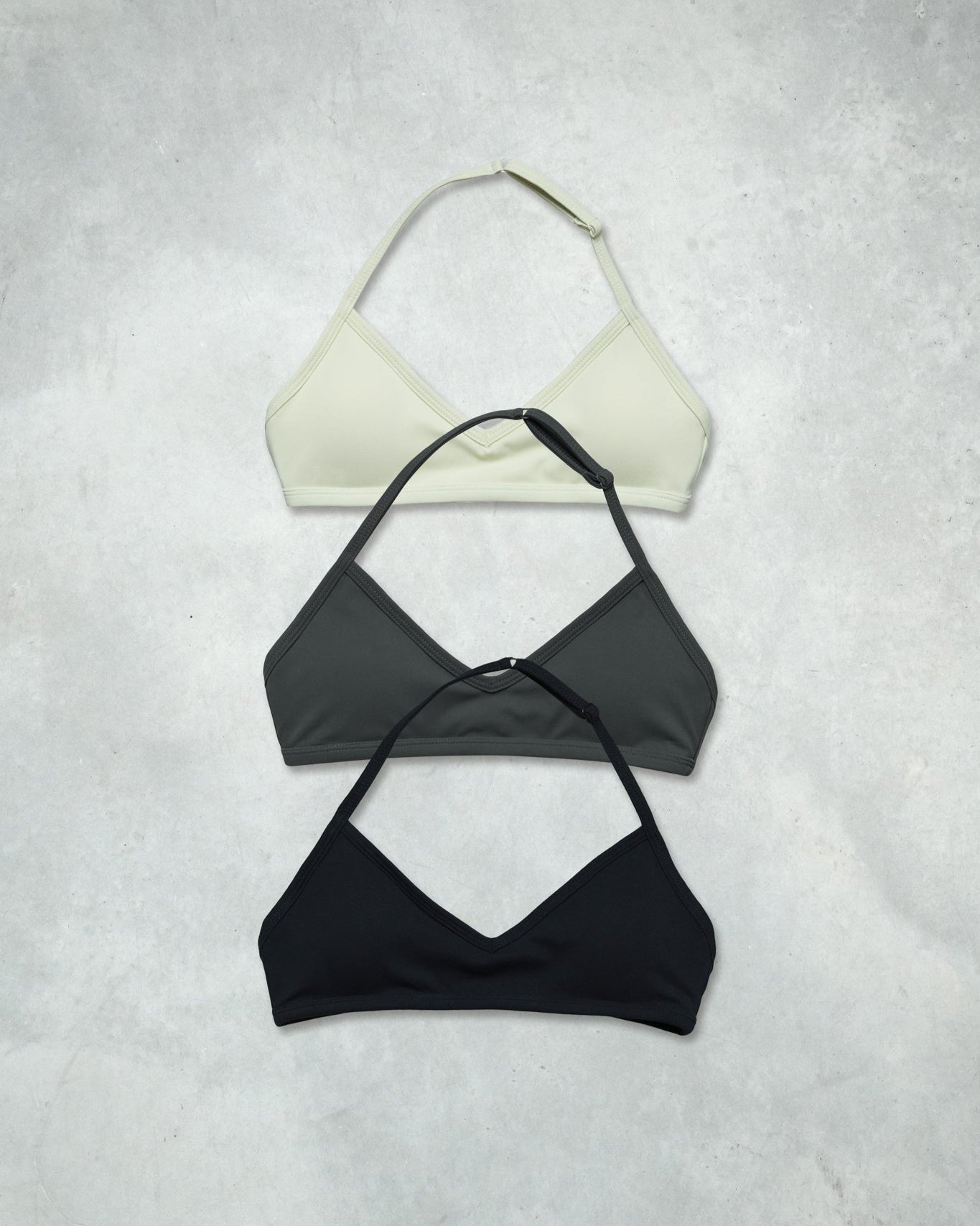 Evergreen Multi Mini Halter Bra 3-Pack | SWT Active