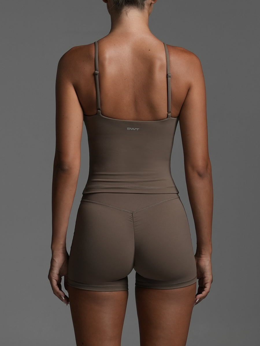 Mocha Base Scoop Tank | SWT Active