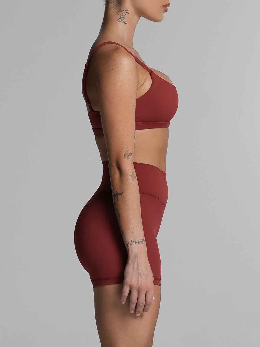 Cherry Base Scoop Bra | SWT Active