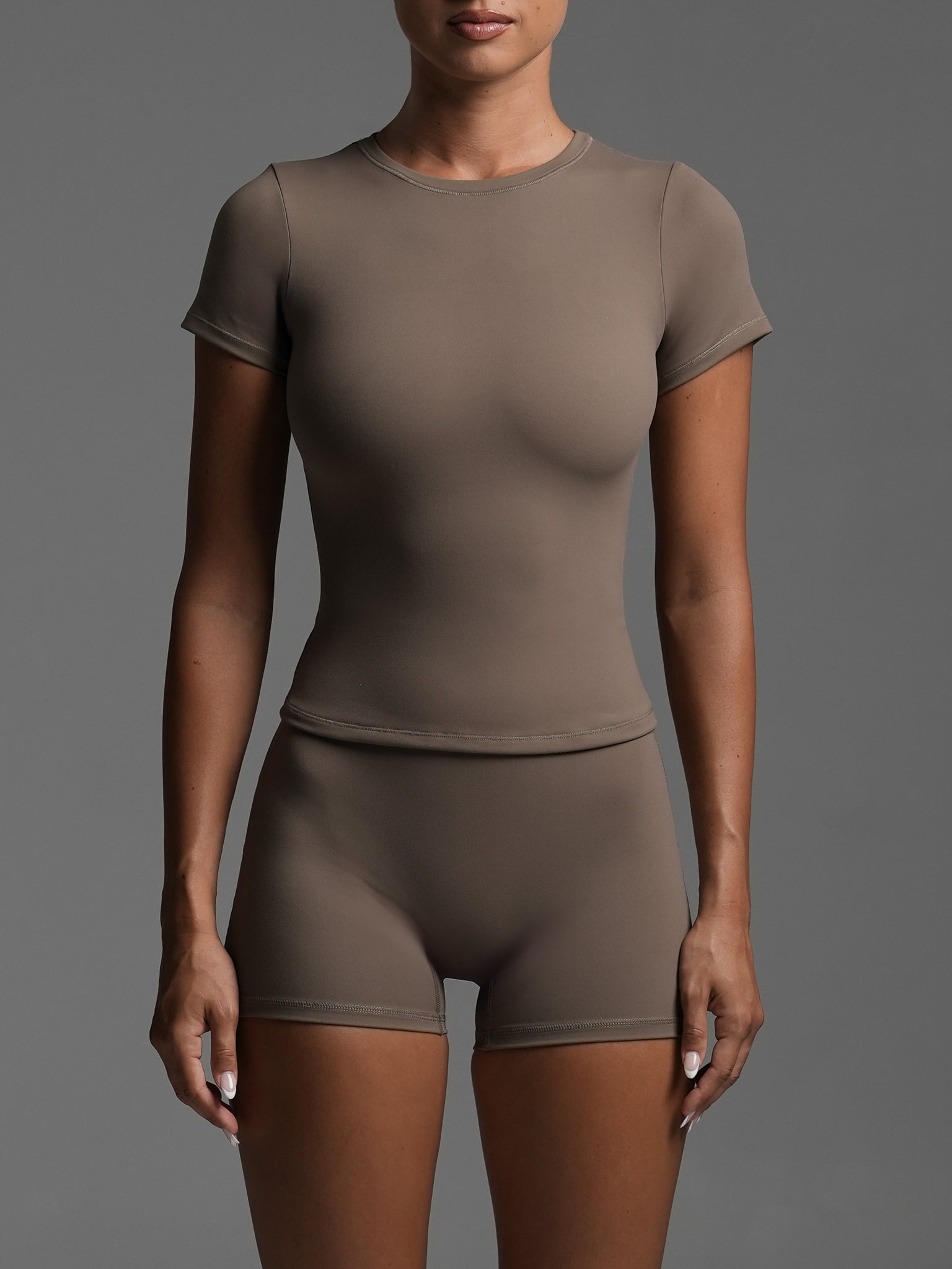 Mocha Base Shape Tee | SWT Active