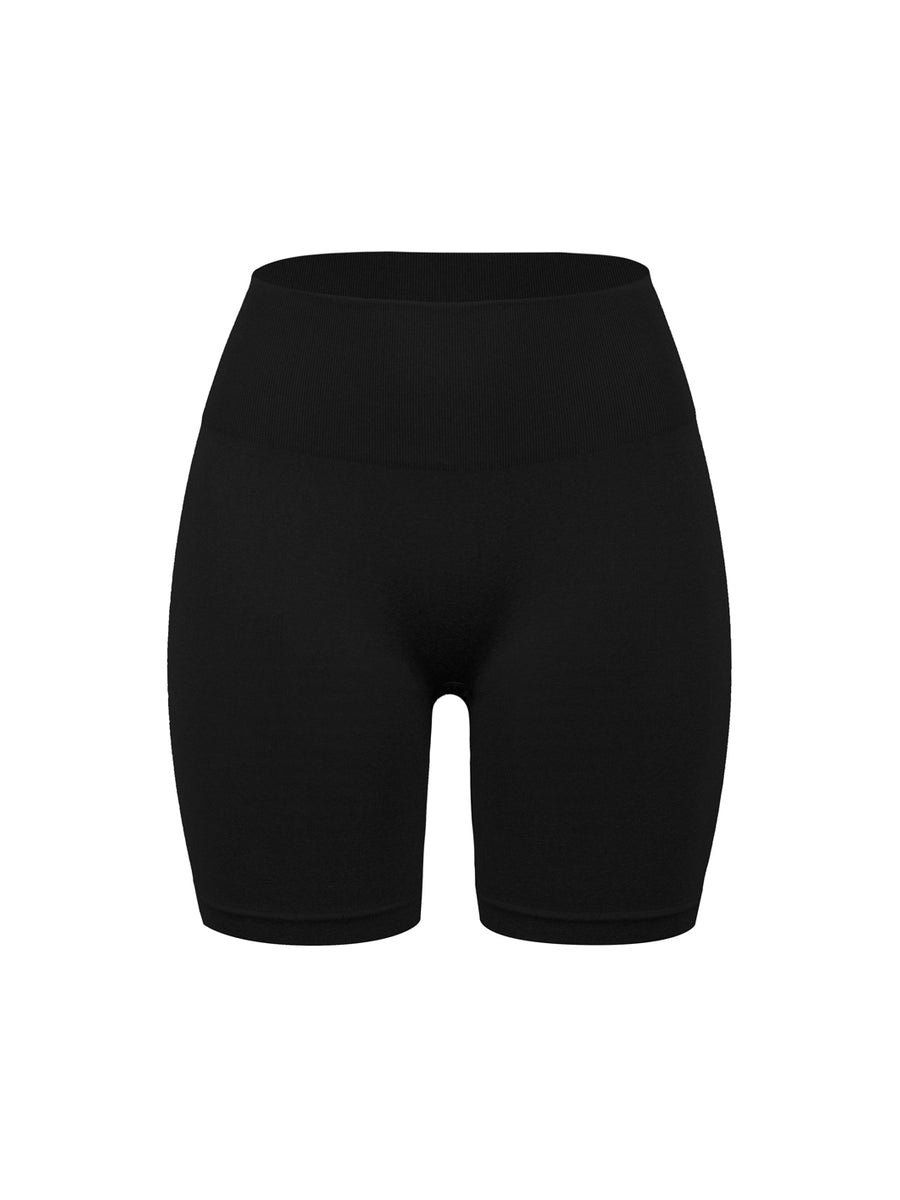 OG Black Plain Seamless Shorts | Shawty – SWT Active