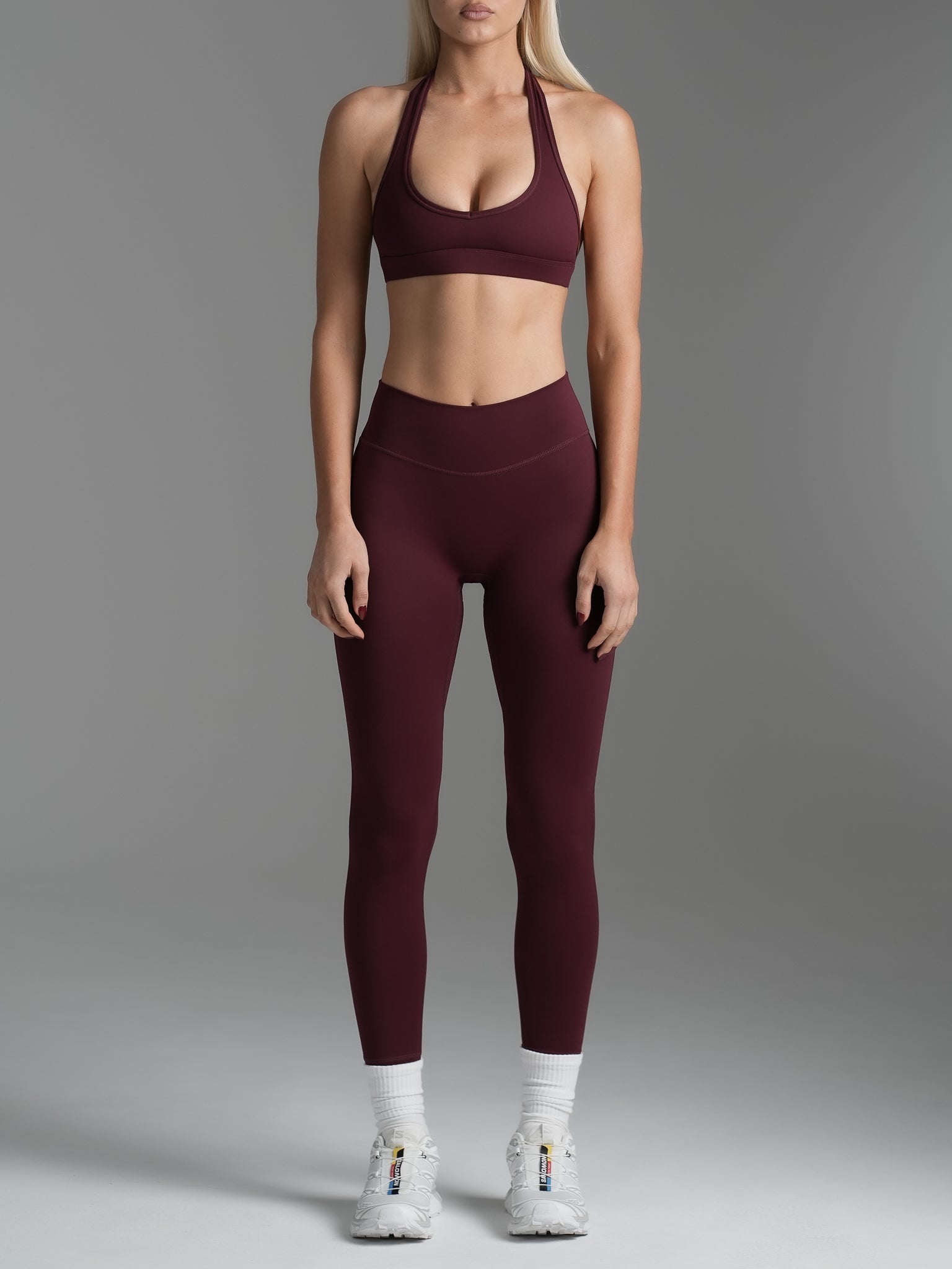 Cherry Cola Base Essential Leggings - Full Length | SWT Active