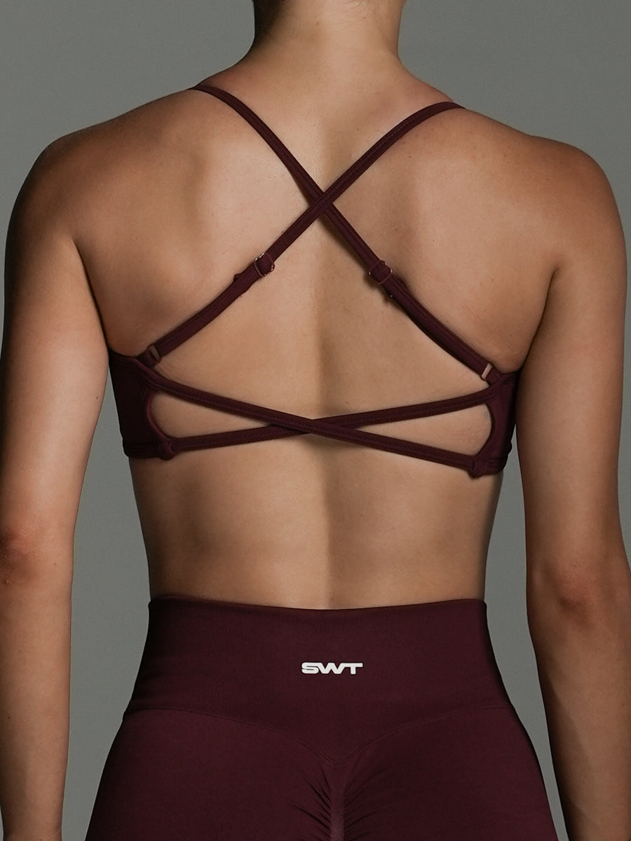 Cherry Cola Shape Me Backless Bra | SWT Active