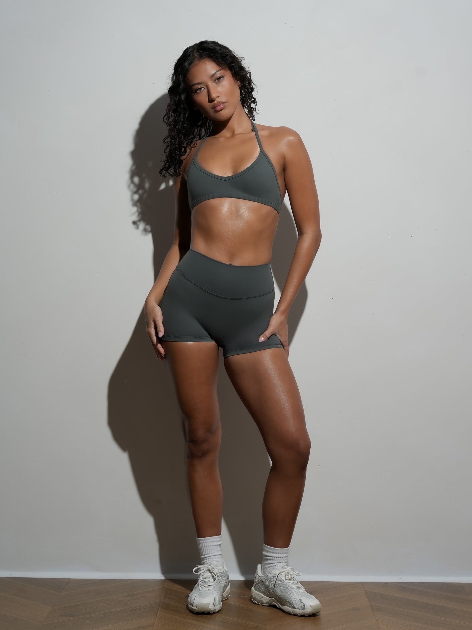 Forest FLX Invisible Scrunch Shorts 4" | SWT Active